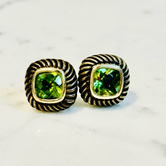 David Yurman | Jewelry | Vintage David Yurman Peridot Studs | Poshmark